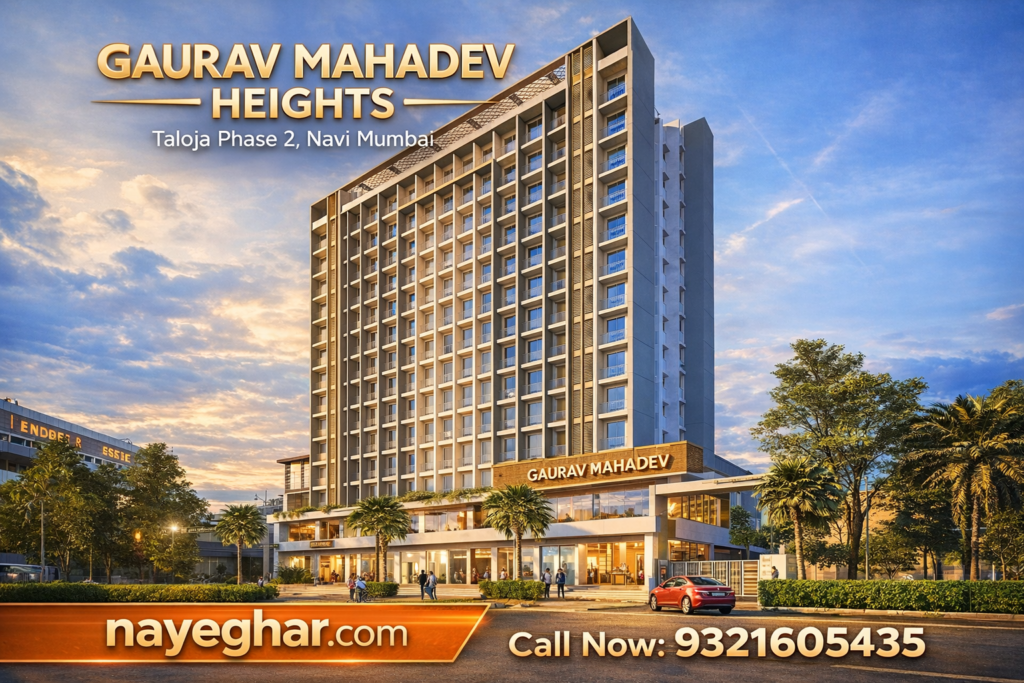 Low Budget Flats in Navi Mumbai | Gaurav Mahadev Heights